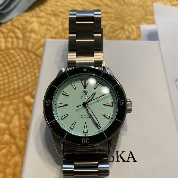 [WTS] Traska Freediver Mint dial | WatchCharts Marketplace