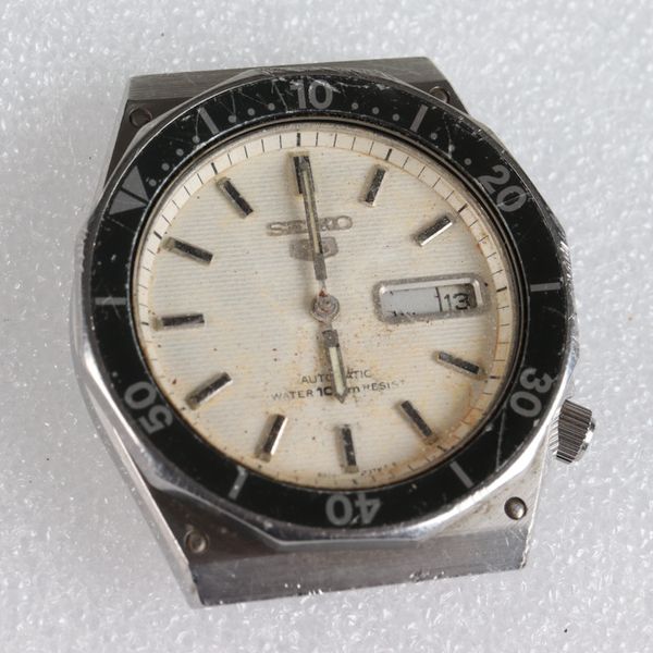 Vintage 1983 Seiko 5 Diver Automatic Watch Men's 6309-7300 For Spares ...
