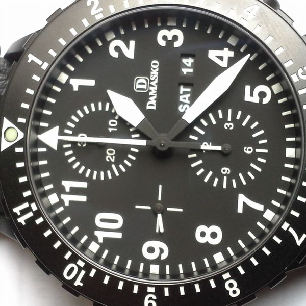 SOLD: DAMASKO DC66 BLACK LNIB with extras | WatchCharts Marketplace
