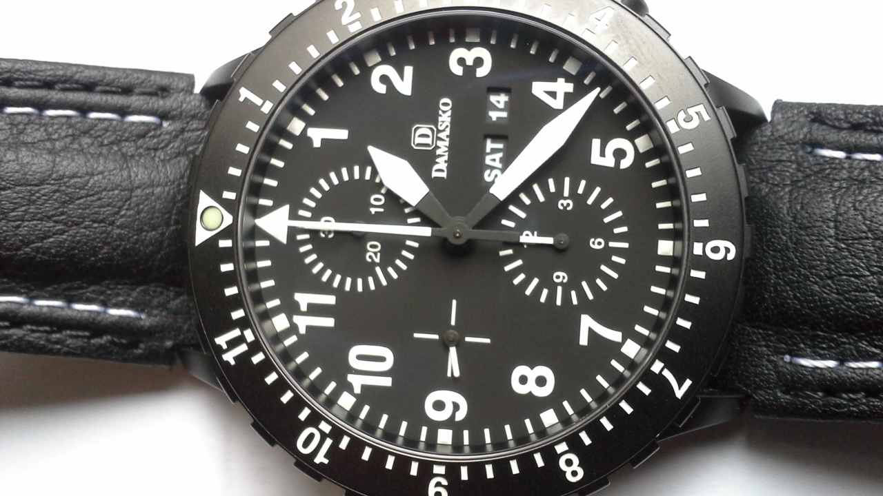 SOLD: DAMASKO DC66 BLACK LNIB with extras | WatchCharts Marketplace