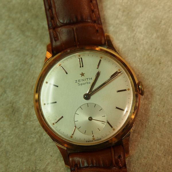 VINTAGE ZENITH ORO 18KT CAL.40 | WatchCharts
