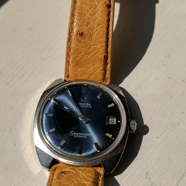 [WTS] 1968 Omega Seamaster Cosmic - Blue Sunburst Dial - Recently ...
