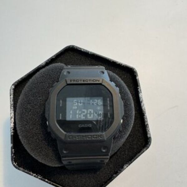 Casio G-SHOCK Black Men's Watch - DW5600BB-1 | WatchCharts Marketplace