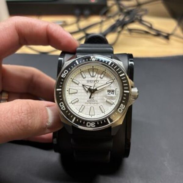 Seiko Prospex White Men's Watch - SRPE37 | WatchCharts Marketplace