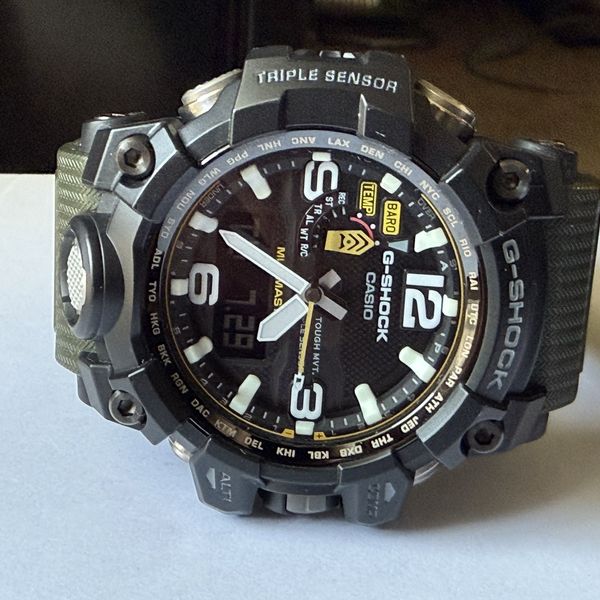 Nice Casio Mudmaster GWG1000-1A3 G-SHOCK watch with box | WatchCharts ...