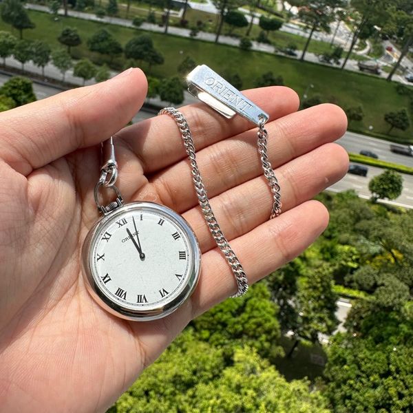 Vintage ORIENT Handwind Pocket watch | WatchCharts Marketplace