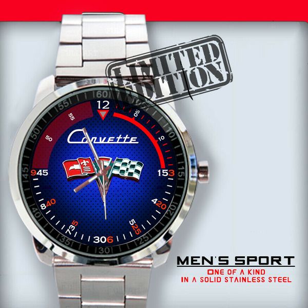 Wristwatch Classic 1964 Corvette Coupe Logo 56ga1 | WatchCharts Marketplace