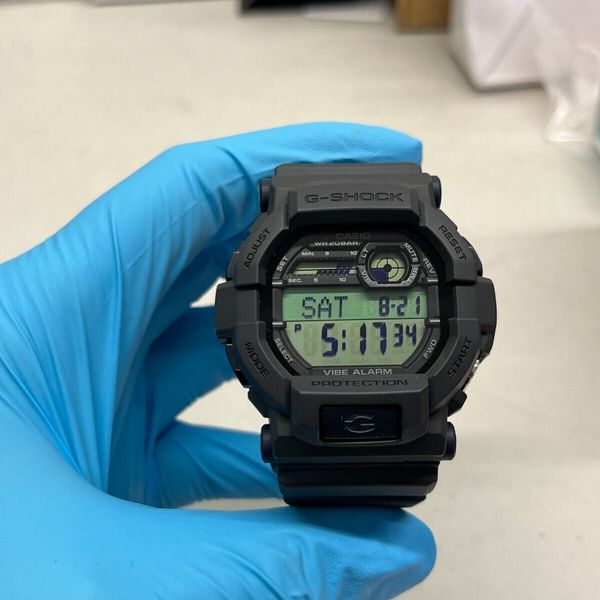 Casio GD350-8 Men's G-Shock Grey Digital World Time Vibration Alarm ...