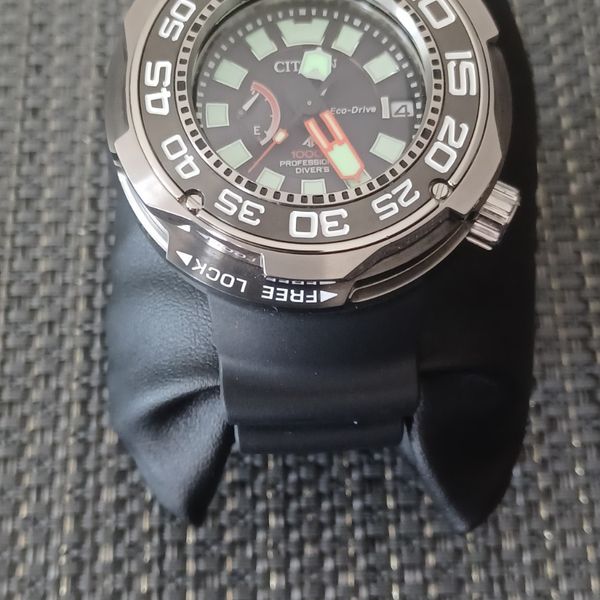 CITIZEN BN7020-09E Black PROMASTER MARINE Eco-Drive Men's Watch in Box ...