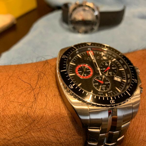 zodiac mens speed dragon chonograph watch Z05504 | WatchCharts Marketplace