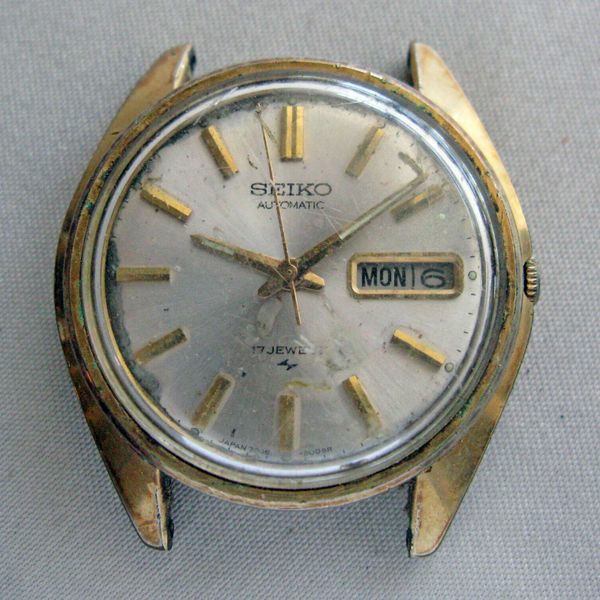 Vintage SEIKO 7006-8007 Automatic 17 Jewel Stainless Steel Men's Watch ...
