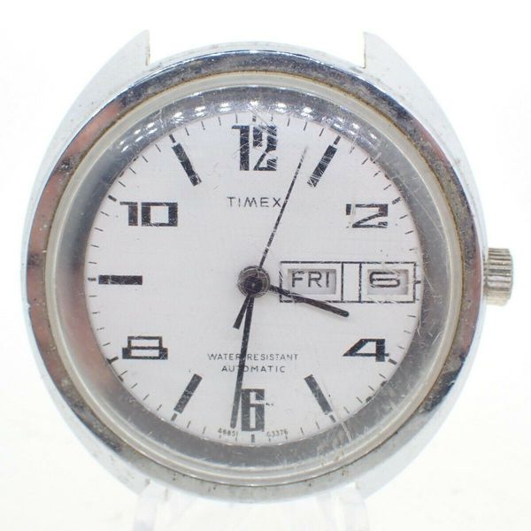 Vintage Timex Automatic Men's Wrist Watch 03376 runs IPV Portugal Day ...