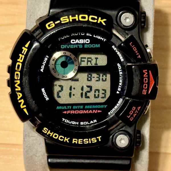 [WTS] Casio G-Shock GW-200Z-1 Final Frogman Tough Solar Master of G ...