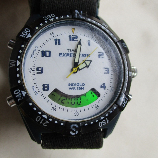 Timex - Expedition - Indiglo WR 50m - Analogue / digital - Watch - New Battery | WatchCharts ...