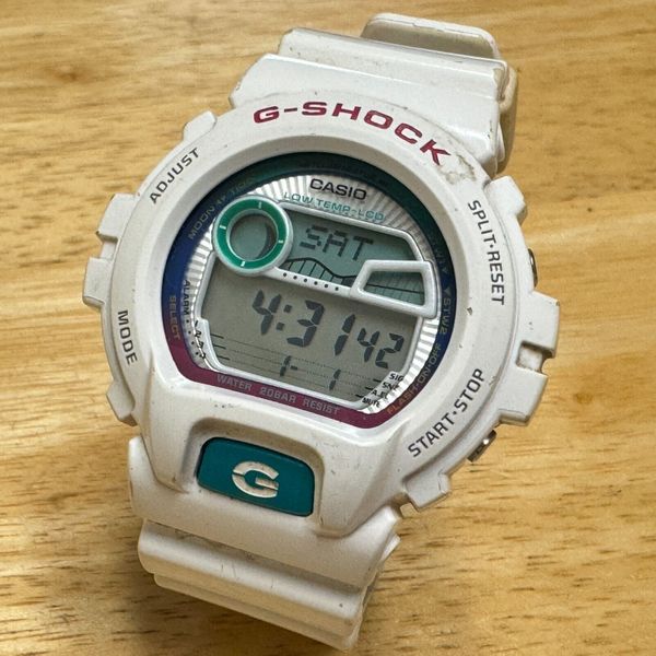 Casio G-Shock Digital Watch GLX-6900 Men 200m White Alarm Chrono New ...