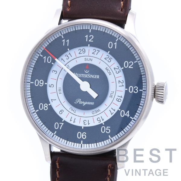 Meistersinger — [MEISTER SINGER] PANGEA DAY DATE GRAY SS Men's Gray ...
