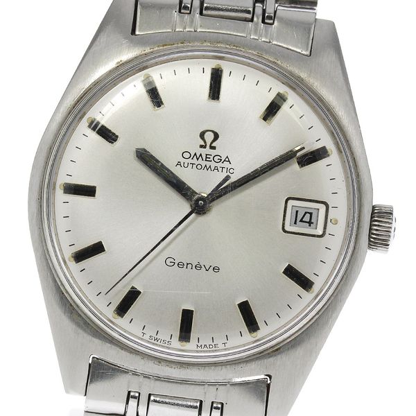 [OMEGA] Omega Geneva 166.041 Cal.565 Date Vintage Automatic Men's [Used ...