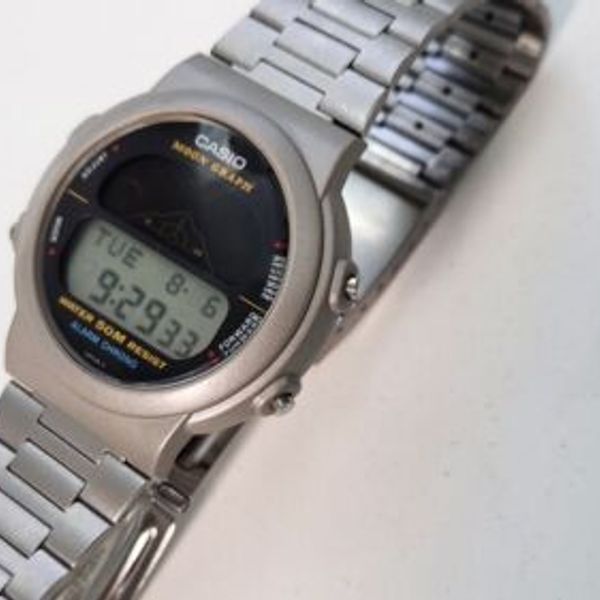 VINTAGE CASIO MOON GRAPH WATCH GMW-60 MADE IN JAPAN | WatchCharts ...