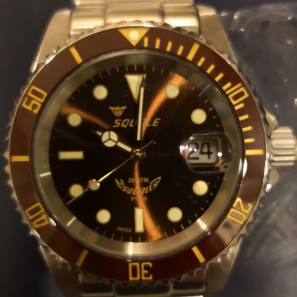 FS: Squale 20 ATMOS Root Beer Ceramica | WatchCharts Marketplace