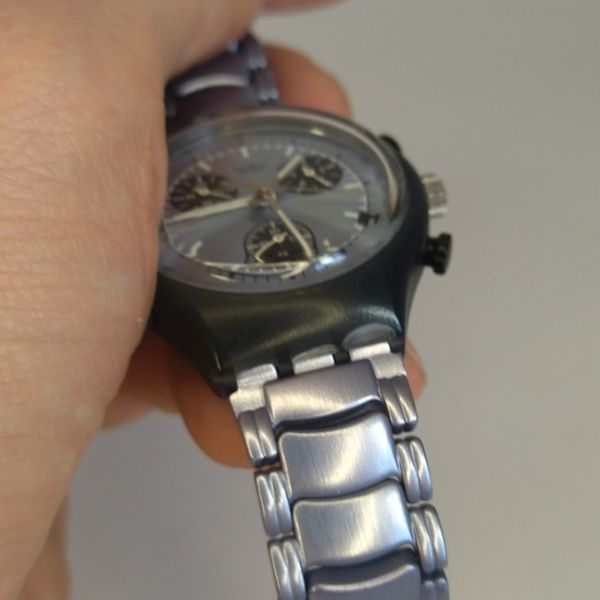 Watch Swatch Chronograf. Alarm. Working condition | WatchCharts Marketplace