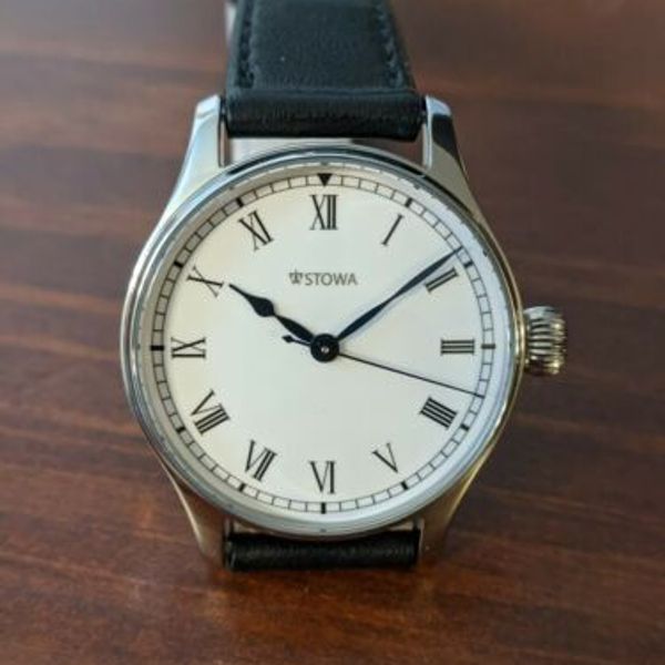 Stowa Marine Classic 36mm Roman automatic watch with original strap ...