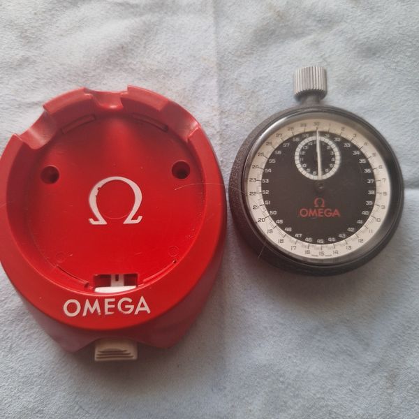 Omega Monopusher stopwatch fully working | WatchCharts Marketplace