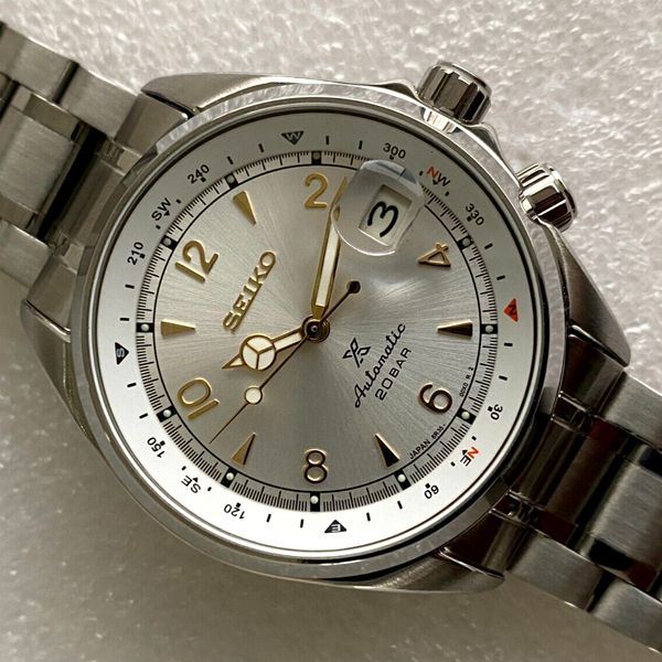 Seiko Prospex Alpinist White Dial Automatic Men's Watch | WatchCharts ...