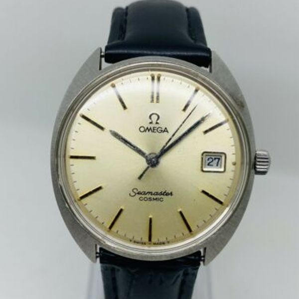 Vintage Omega Seamaster Cosmic Miltary Issued PAF 136017 SP-Tool 107 ...