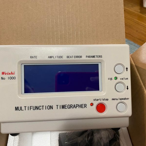 [WTS] Weishi Timegrapher 1000 - Brand new | WatchCharts