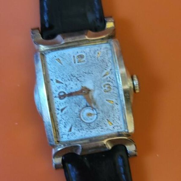 Vintage L3 1953 Bulova Mens Watch Fancy Lugs NOS STRAP No CRYSTAL for ...