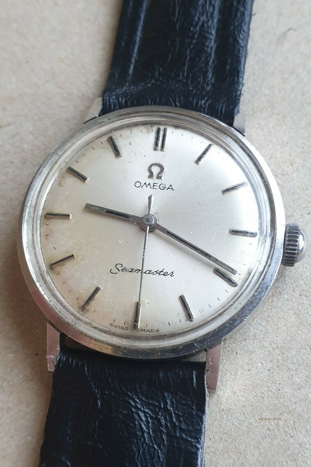 Rare Vintage Omega Seamaster Hand Winding Watch - ref. 135.018 - Tool ...