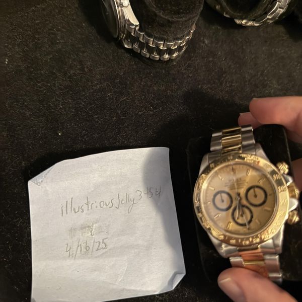 [WTS] Rolex Two-Tone Zenith Daytona 16523 Ghost Dial | WatchCharts ...
