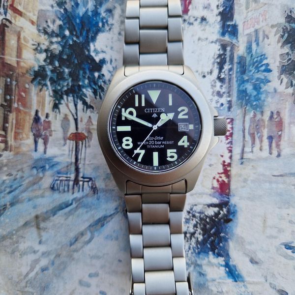[WTS] Citizen "Ray Mears" Promaster Tough Eco-Drive Titanium ...