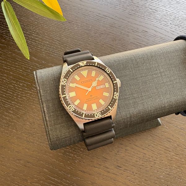 Citizen Promaster NY0120-01ZE Automatic Diver Watch Orange ...