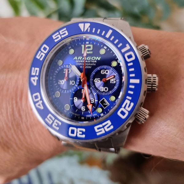 Aragon Limited Edition Divemaster 4 Seiko NE88 8R48 Automatic ...