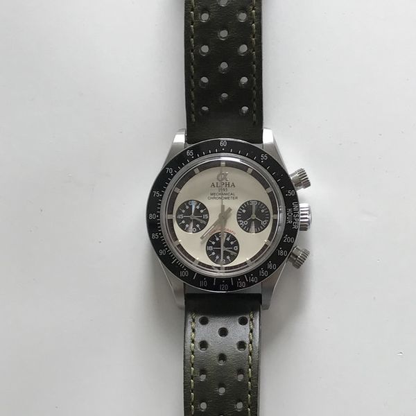 FSOT: Alpha Seagull ST19 chronograph Paul Newman Panda Daytona homage ...