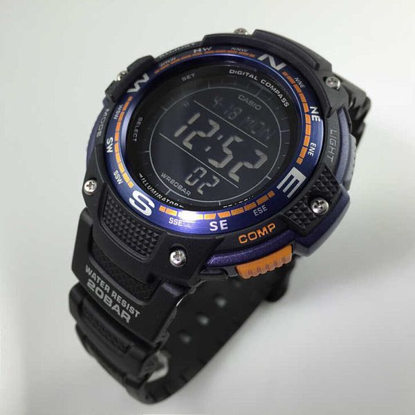 Casio SGW100-2B Men's Twin Sensor Digital Compass Sport Watch ...