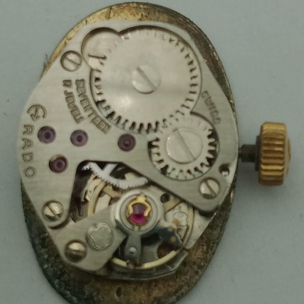 Vintage Rado 17 jewels Hand-Winding Womans Swiss Watch Working ...