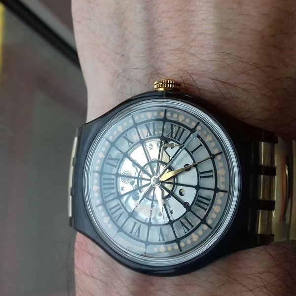 Swatch vintage collection (1993) sam-101 marechal automatic watch ...