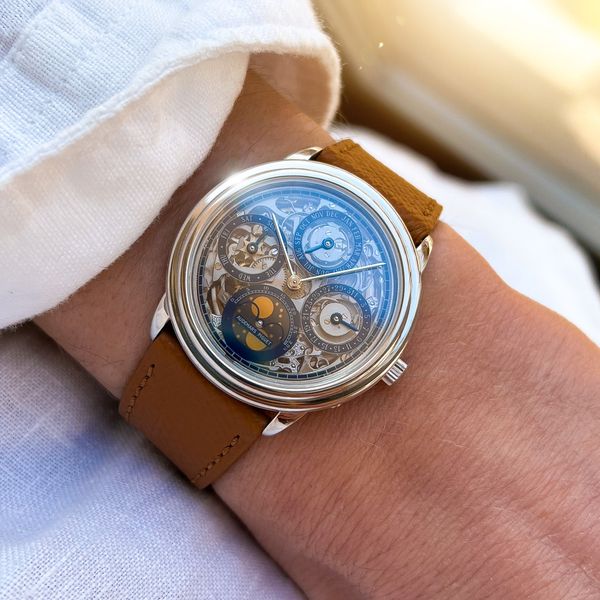 FS: 1989 Audemars Piguet Quantième Perpétual 25668 PT with AP Extracts ...