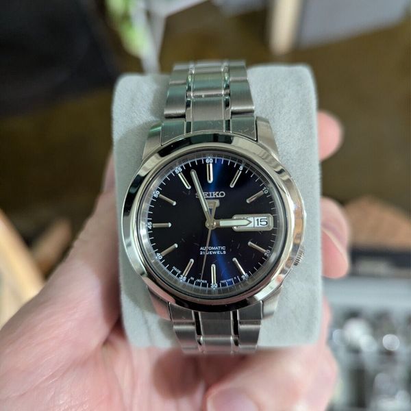 Seiko 5 Sports Blue Men's Watch - SNKE51J1 | WatchCharts Marketplace