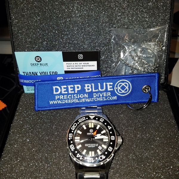 FS: Deep Blue Daynight Rescue GMT T100 - Ceramic - SWISS ETA $675 ...