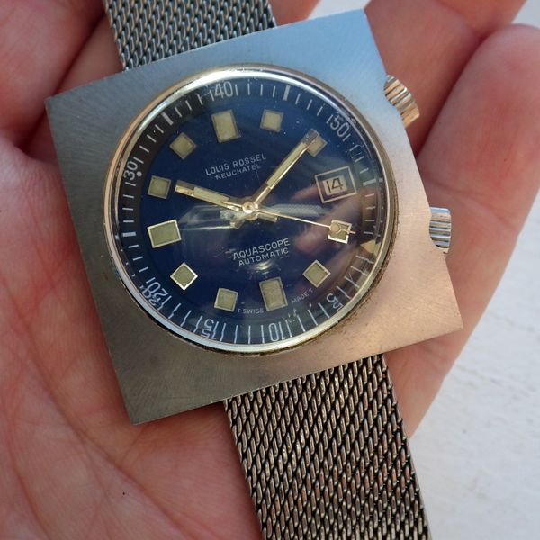 [WTS] 1970s Louis Rossel - Chunky Automatic/Aquascope | WatchCharts