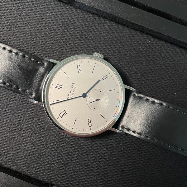 FS: Nomos TANGENTE 38 Google Limited Edition | WatchCharts Marketplace