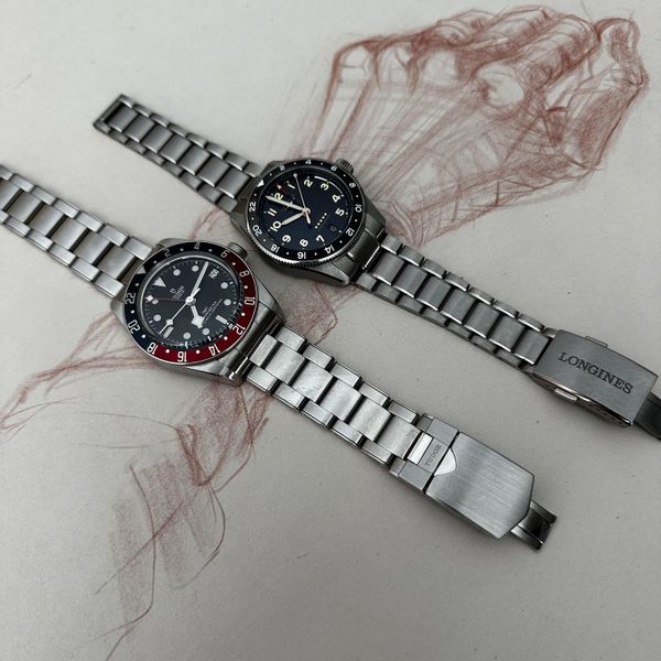 [WTS] GMT Duo Tudor Black Bay Pepsi and Longines Spirit Time Zulu 39 ...