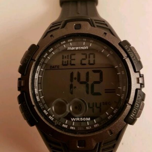 Timex Marathon Mens Watch MO42 54 55 meters Water Resistant ...