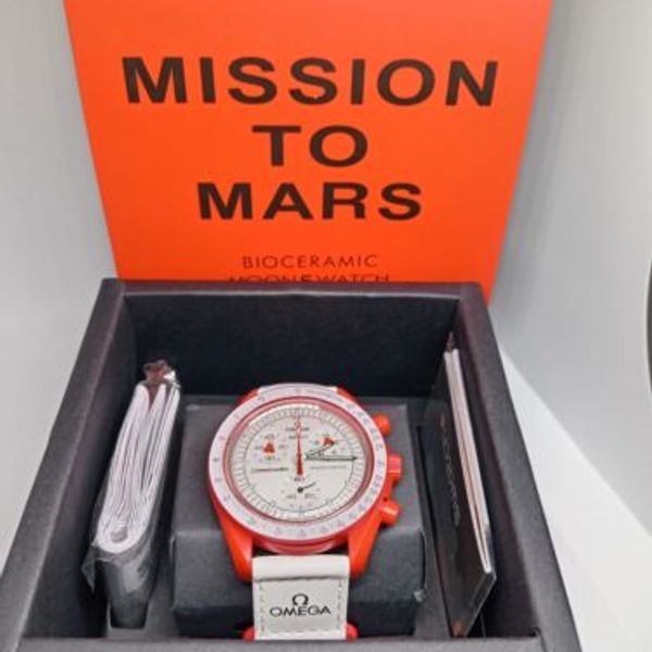 Swatch x Omega Bioceramic MoonSwatch â Mission to Marsâ | WatchCharts ...