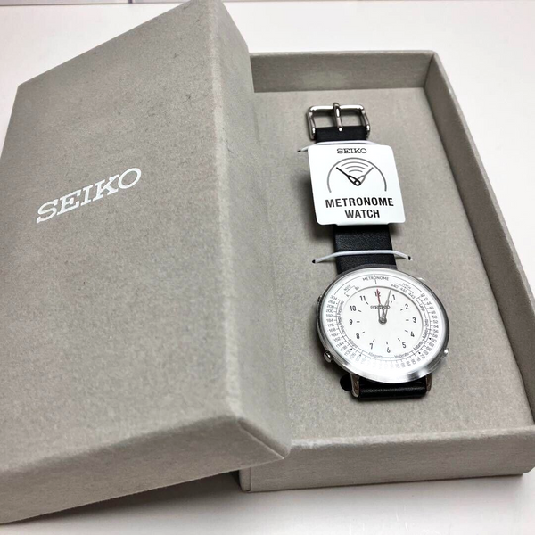 SEIKO Metronome Watch Standard Line Color Monotone SMW006A Wristwatch ...