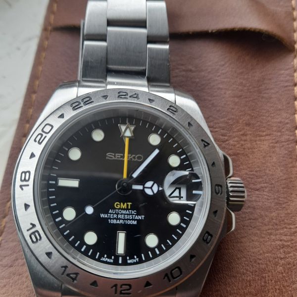 SEIKO Explorer II, GMT,Mod Watch, NH35, 40mm, 100mtr | WatchCharts ...