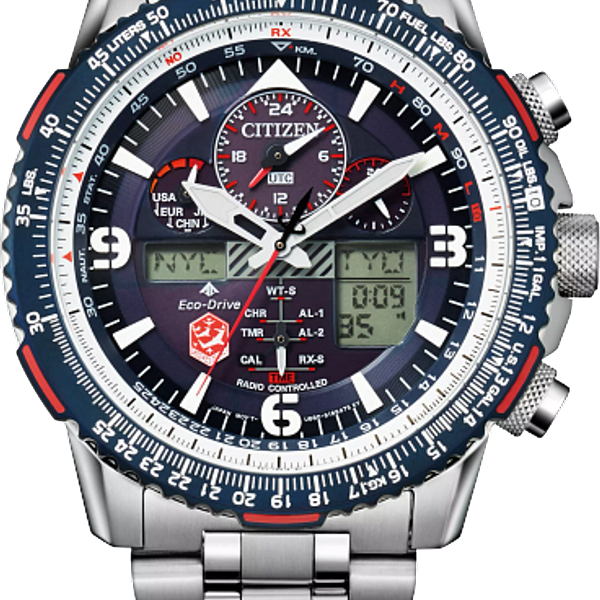 Citizen Eco Drive Promaster Snowbirds Skyhawk A-T Men's Watch JY8071 ...